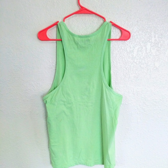 Topman | Shirts | Topman Washed Green Extra Small Tank Top | Poshmark